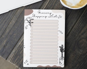 Cottagecore Grocery List - Etsy