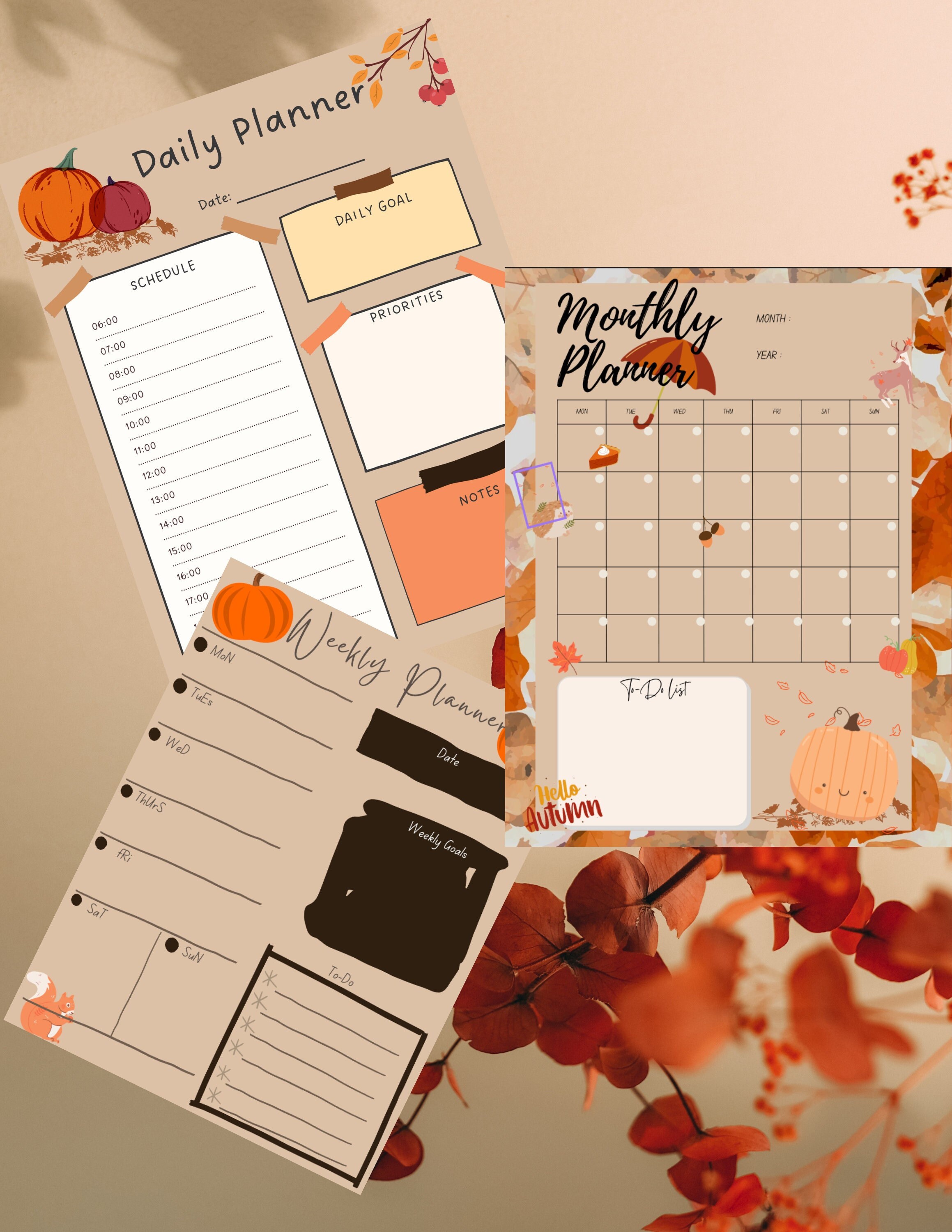 Cute Fall Canva - Etsy