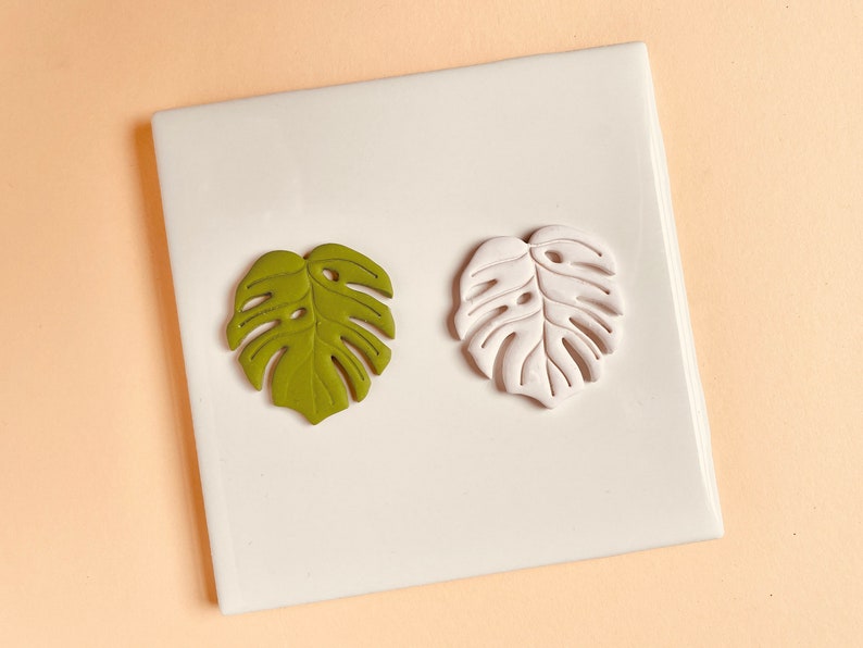 Leaf #11 Monstera Deliciosa Polymer Clay Cutter - Etsy