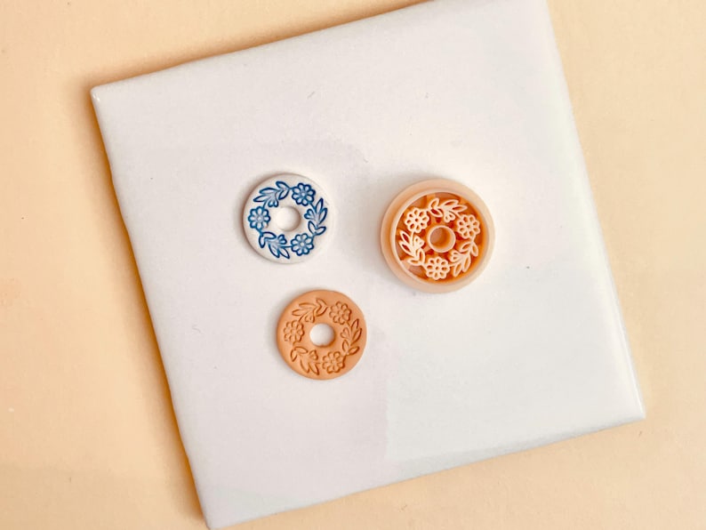 Flower Circle Polymer Clay Cutter - Etsy