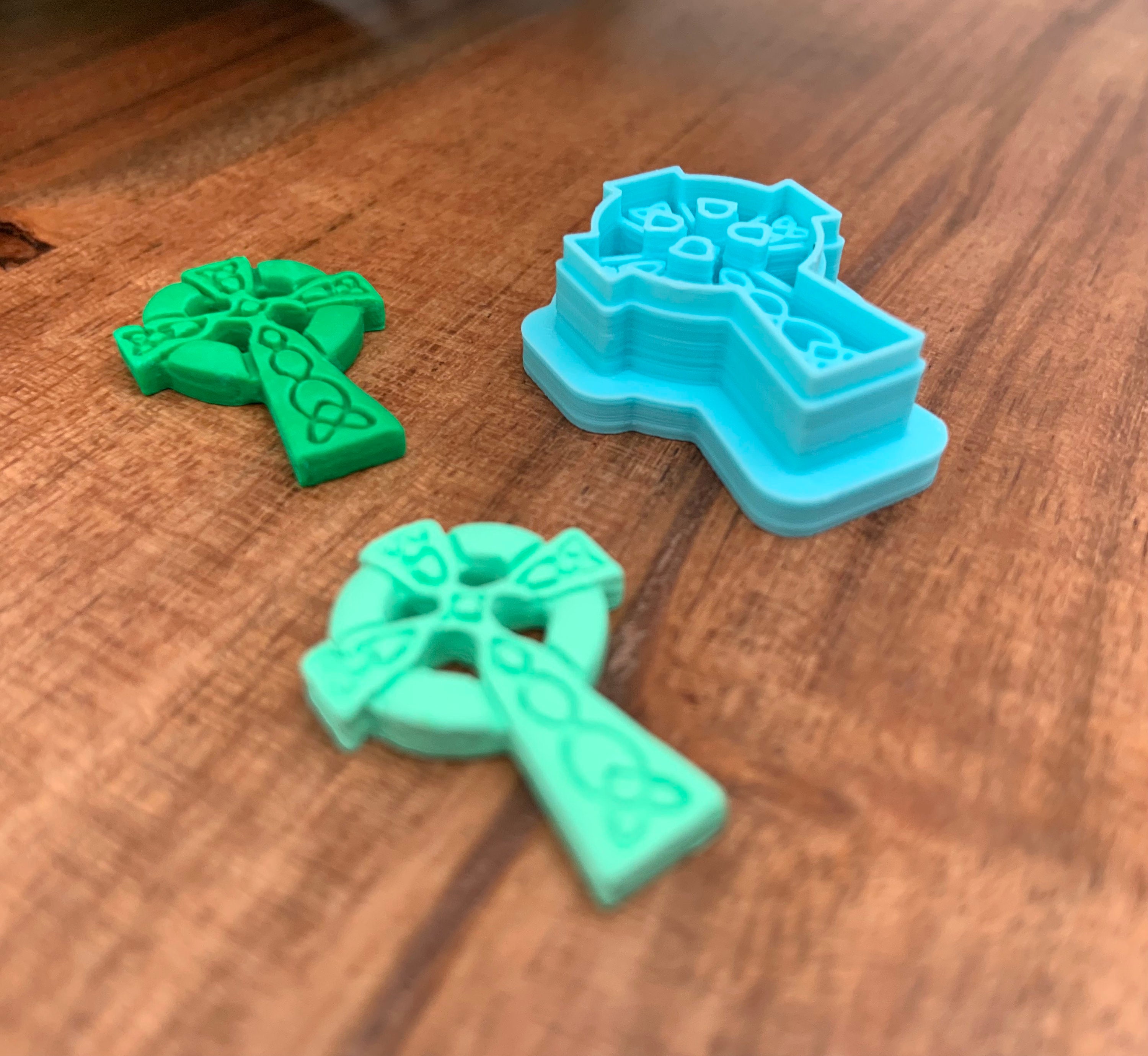 Celtic Cross Clay Cutter Irish Cross Polymer Clay Cutter - Etsy