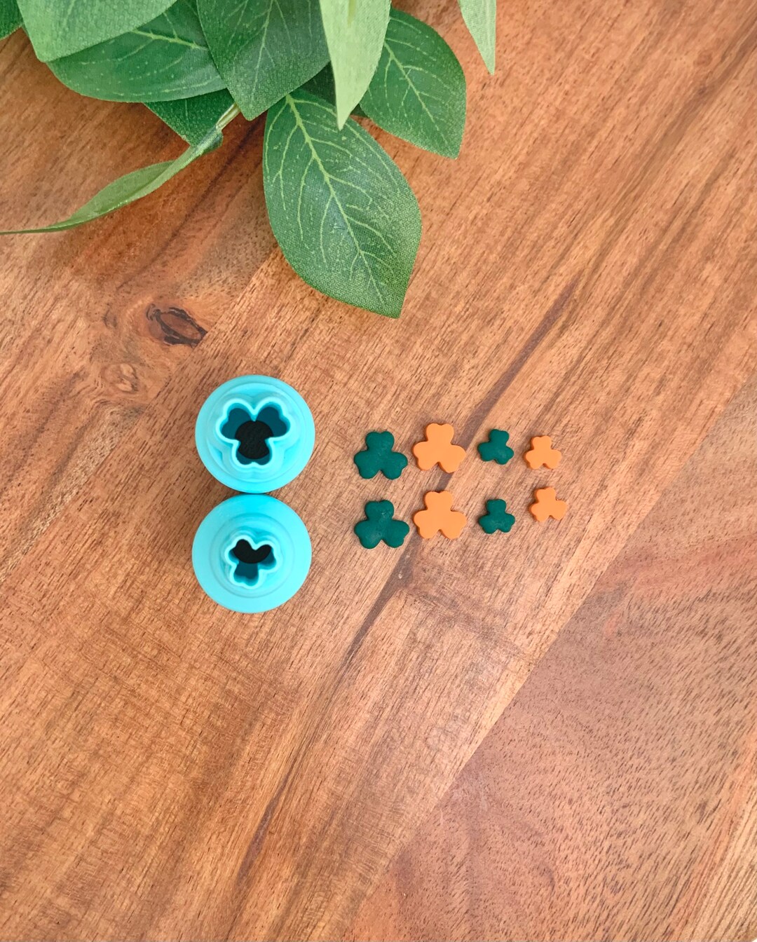 MICRO Shamrock Clay Cutter Three-leaf Clover Polymer Clay Cutter St ...