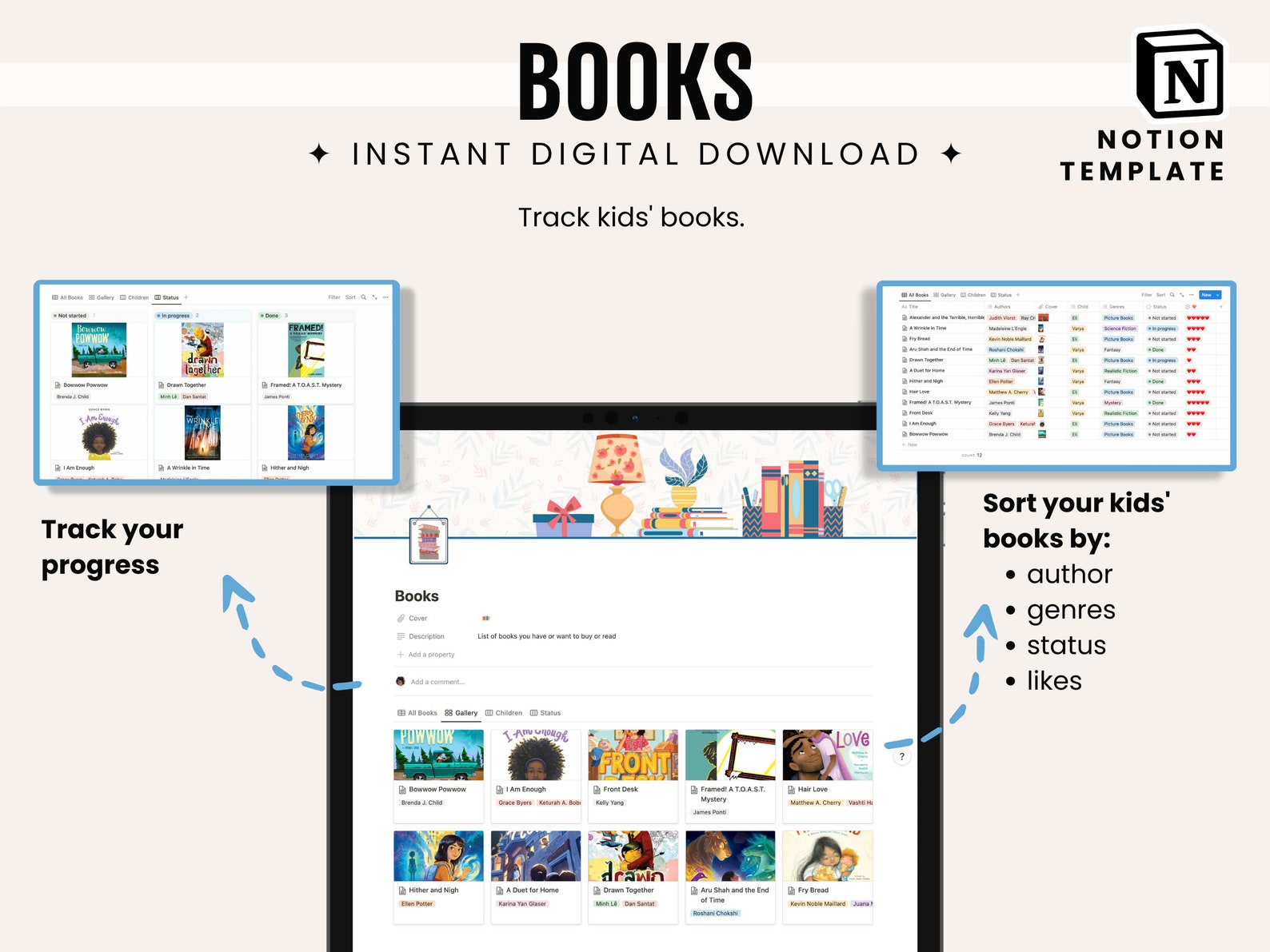 Notion Activities Shelf | Digital Organizer for Kids | Children's ...