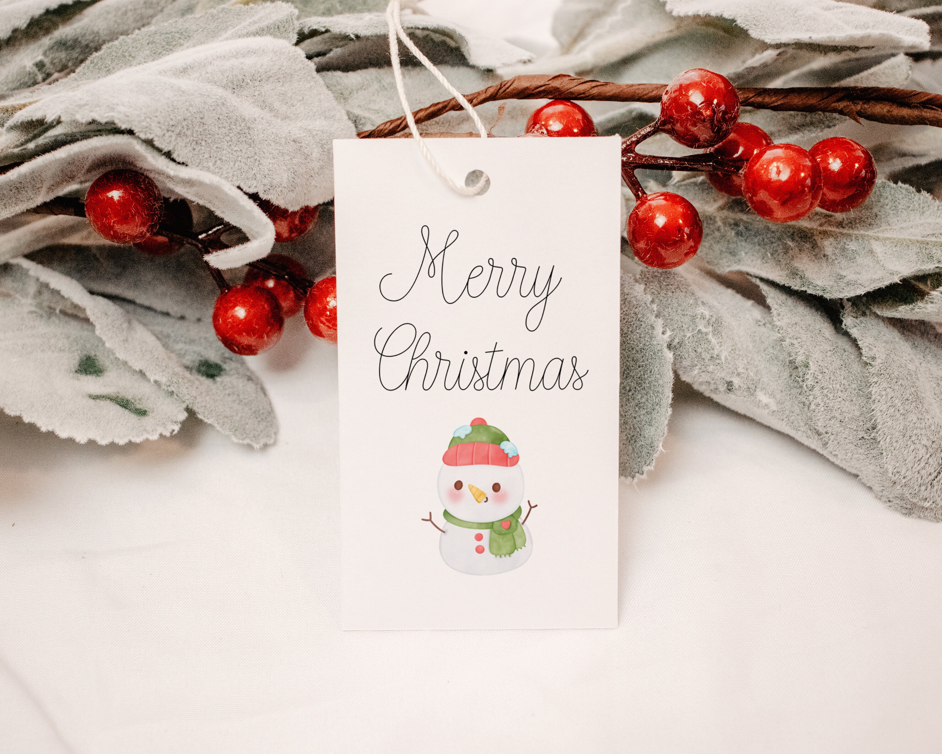 Printable Snowman Gift Tags | Printable Christmas Gift Tags | Holiday ...