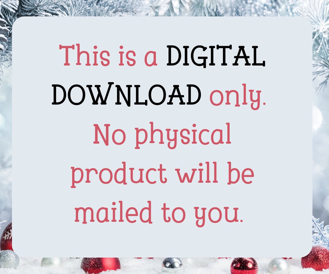 Letter to Santa Printable Christmas Printable 2023 Christmas Wish List ...