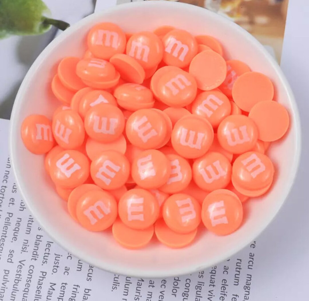 Fake M&ms Candy Cabochons Faux Chocolate Candy Cabochons - Etsy