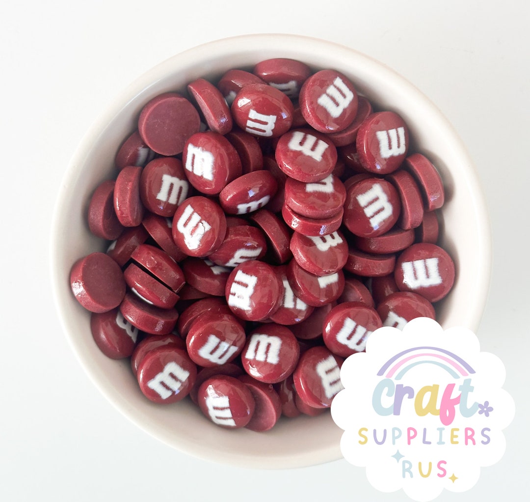 Fake M&ms Candy Cabochons, Faux Chocolate Candy Cabochons, Fake ...