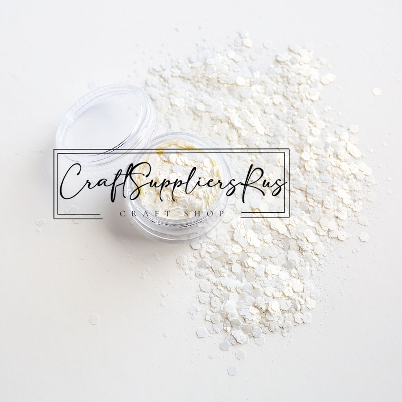 Snow Dust Nails - Etsy