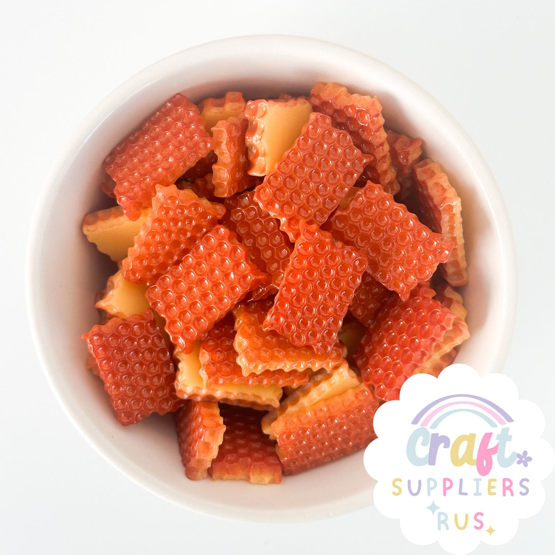 Resin Honeycomb Cabochons, Flat Back, Craft Embellishments - Etsy