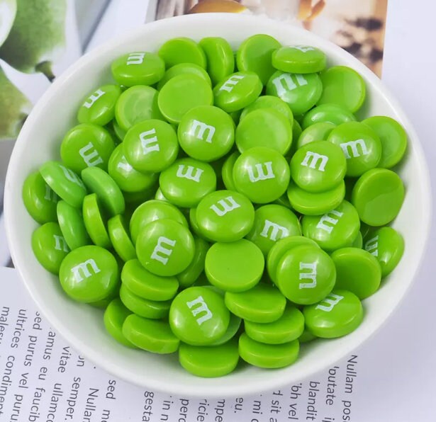 Fake M&ms Candy Cabochons Faux Chocolate Candy Cabochons - Etsy