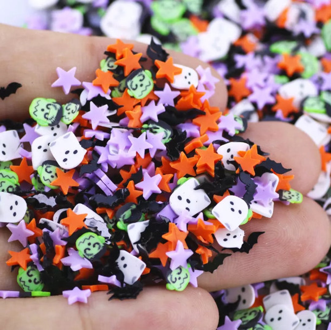 Fake Halloween Polymer Sprinkles Fake Frankenstein Sprinkles - Etsy