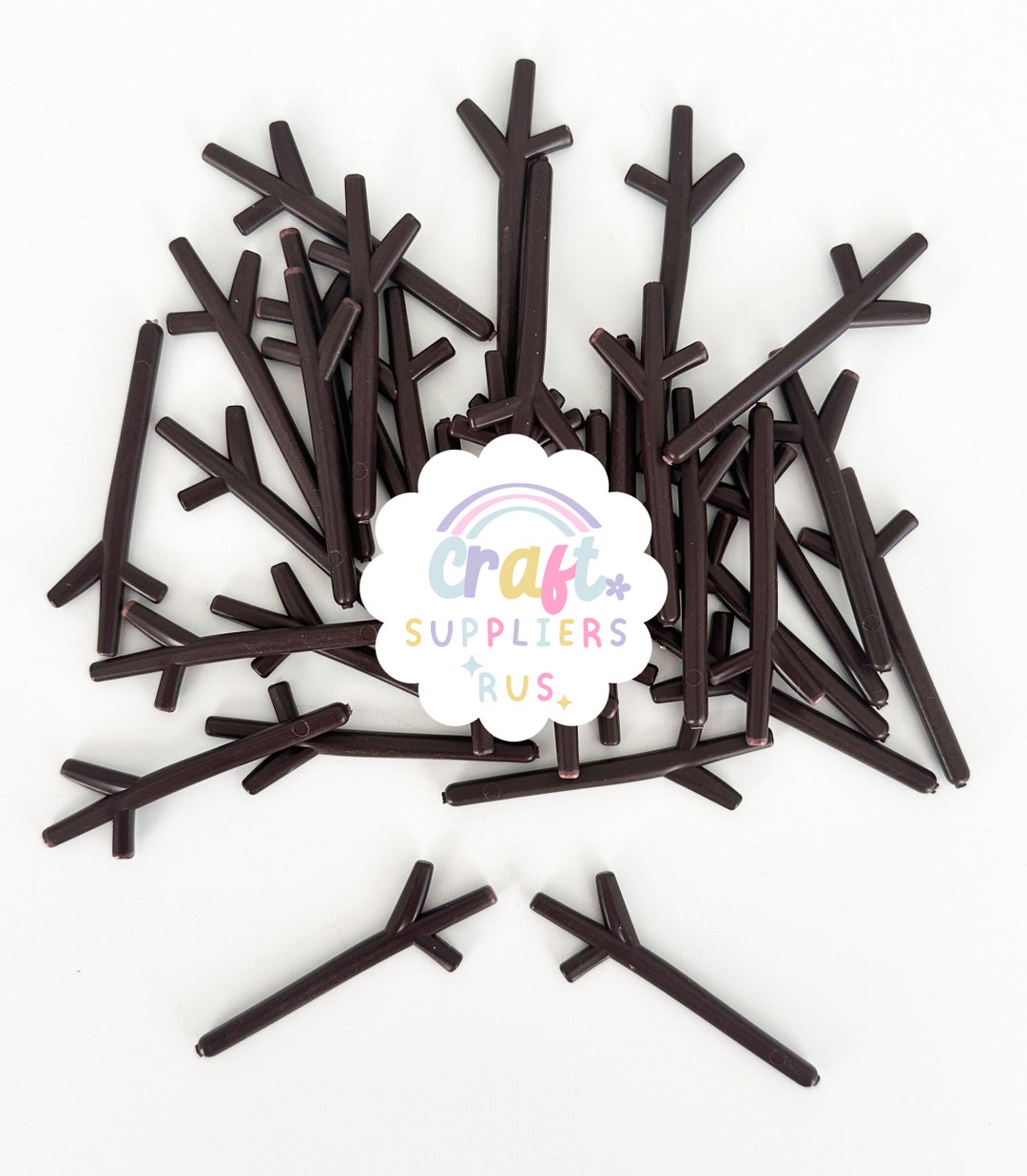 Snowman Twigs, Mini Plastic Twigs for Snowman Arms, Snowman Arms, Mini ...