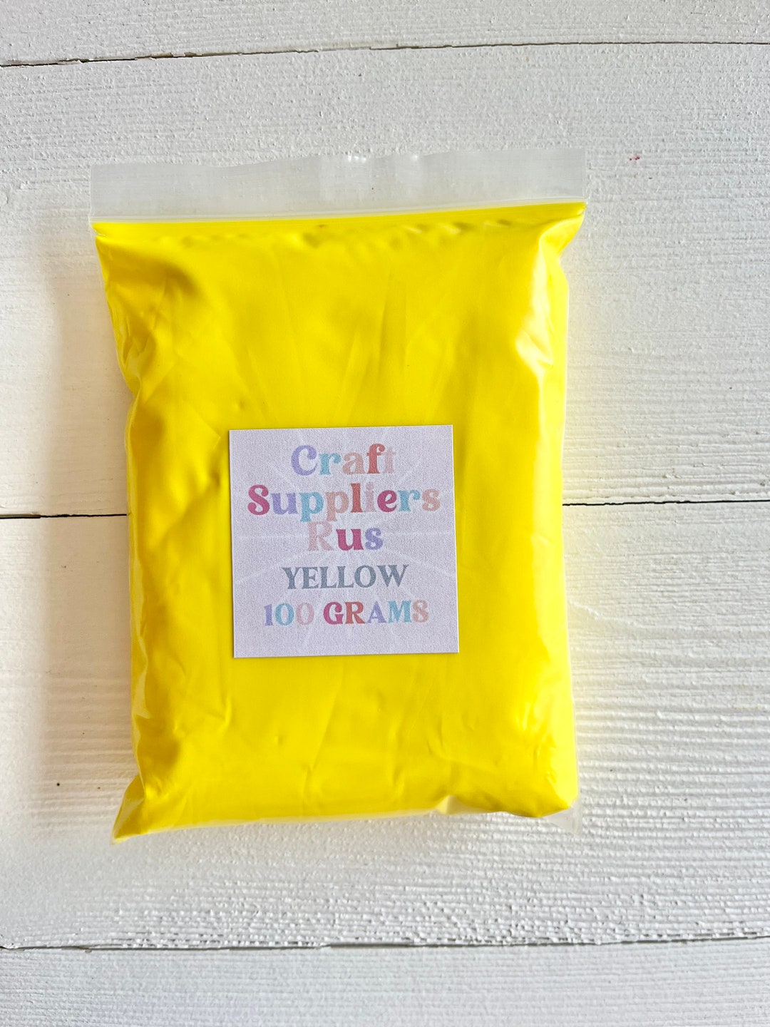 Foam Yellow Air Dry Modeling Clay, Yellow Modeling Clay, Yellow Clay ...