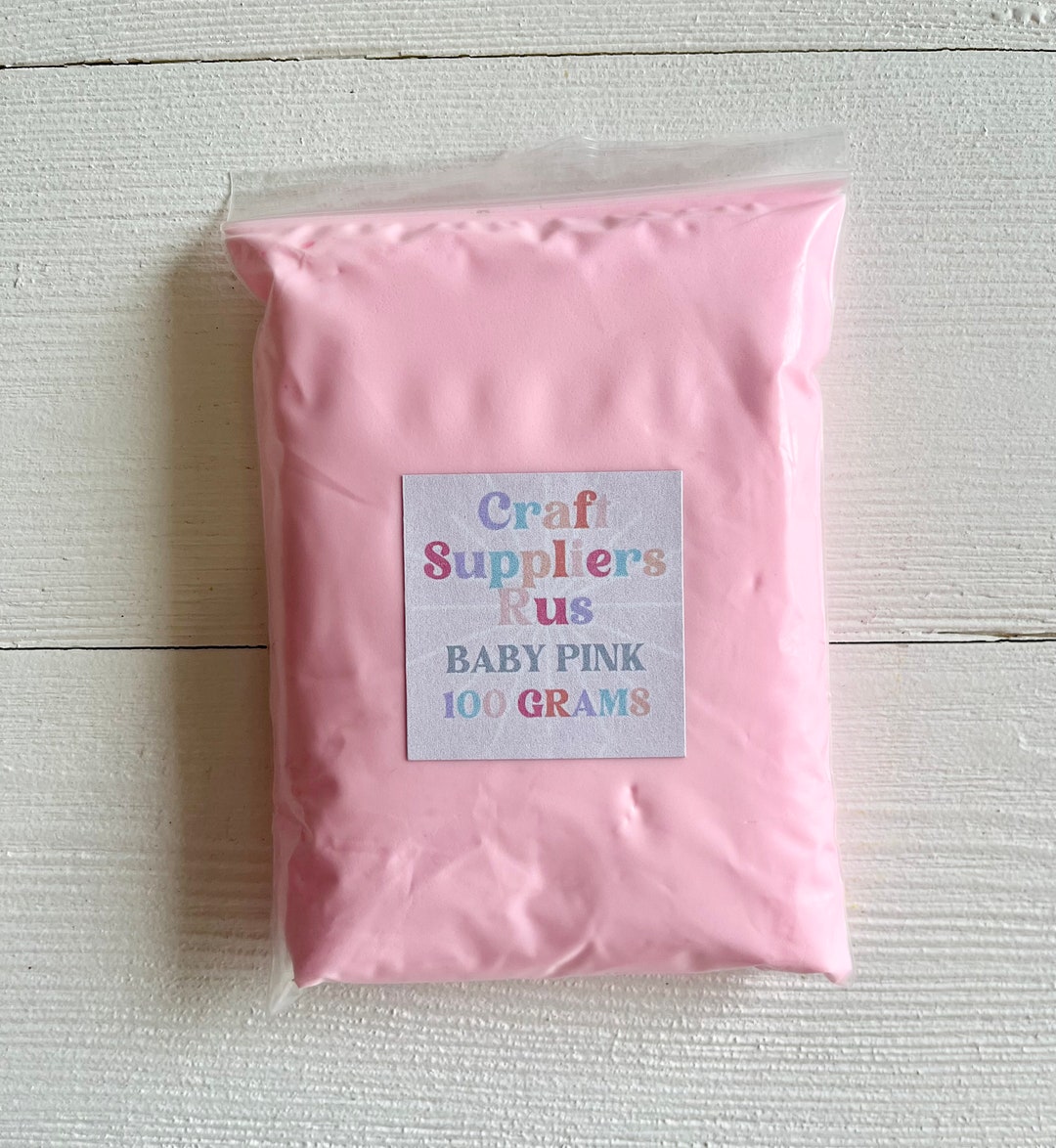 Baby Pink Foam Air Dry Modeling Clay, Baby Pink Air Dry Modeling Clay ...