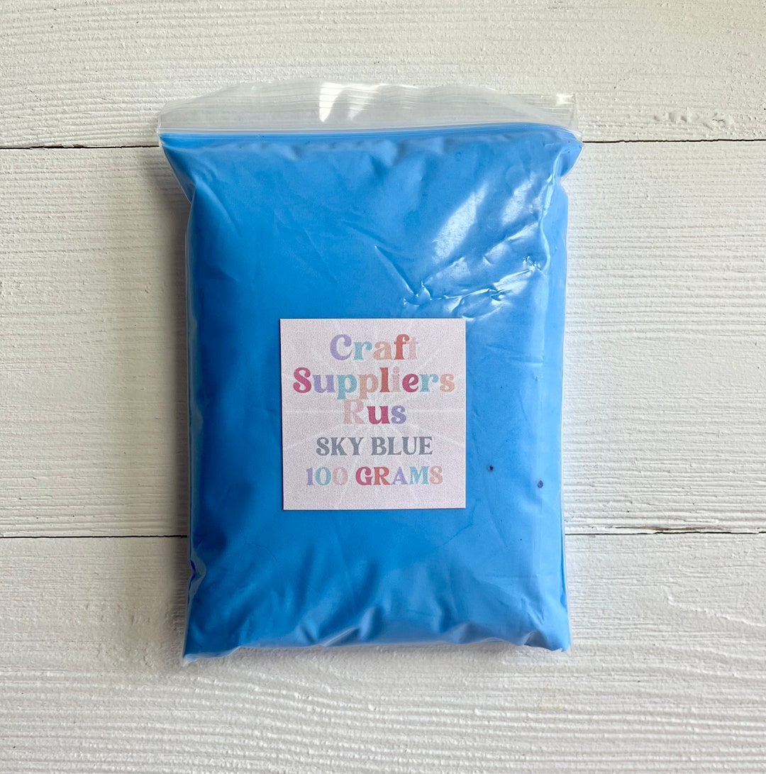 Foam Sky Blue Air Dry Modeling Clay, Blue Modeling Clay, Modeling Clay ...