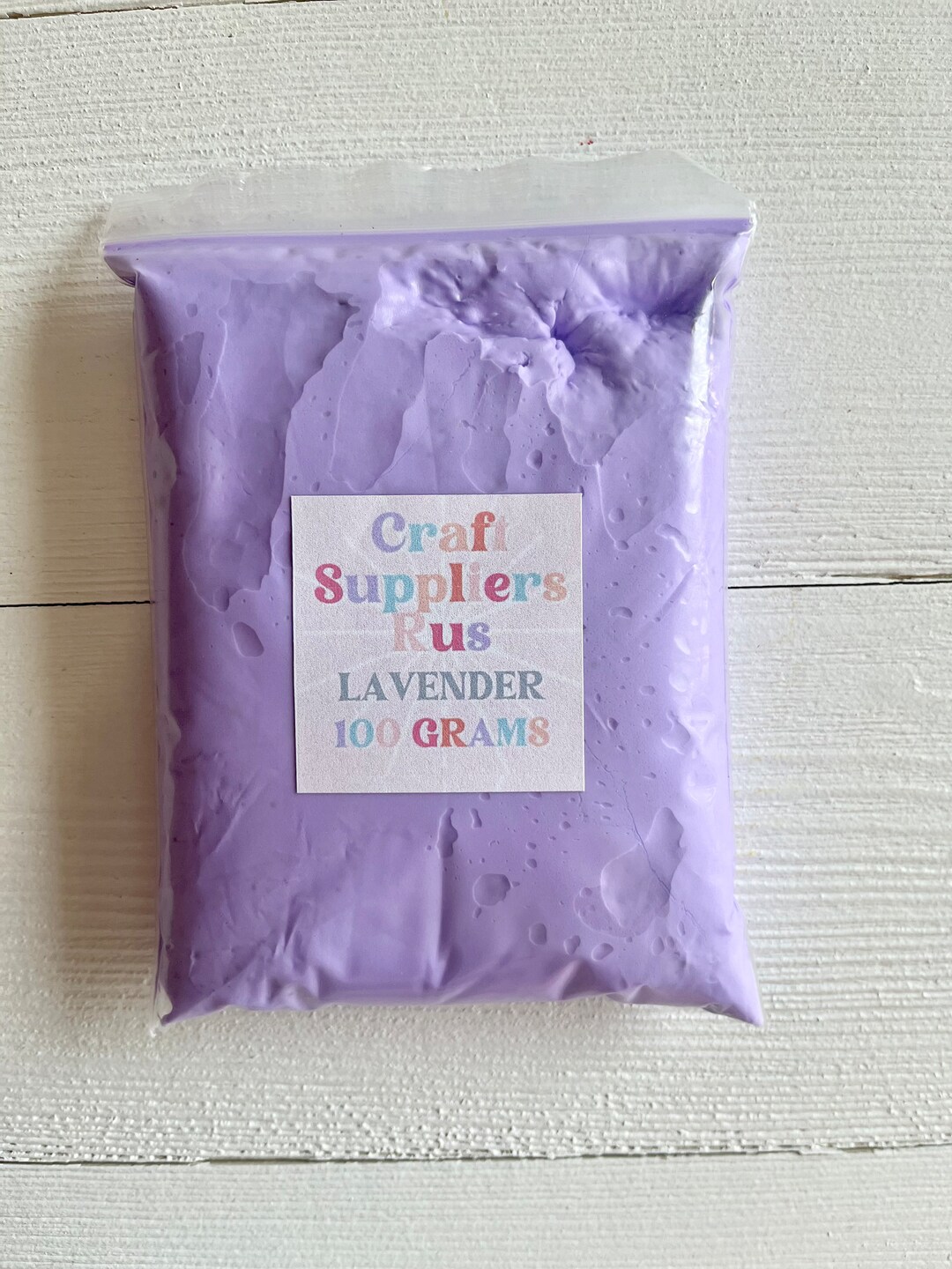 Lavender Foam Air Dry Clay, Lavender Modeling Clay, Purple Modeling ...