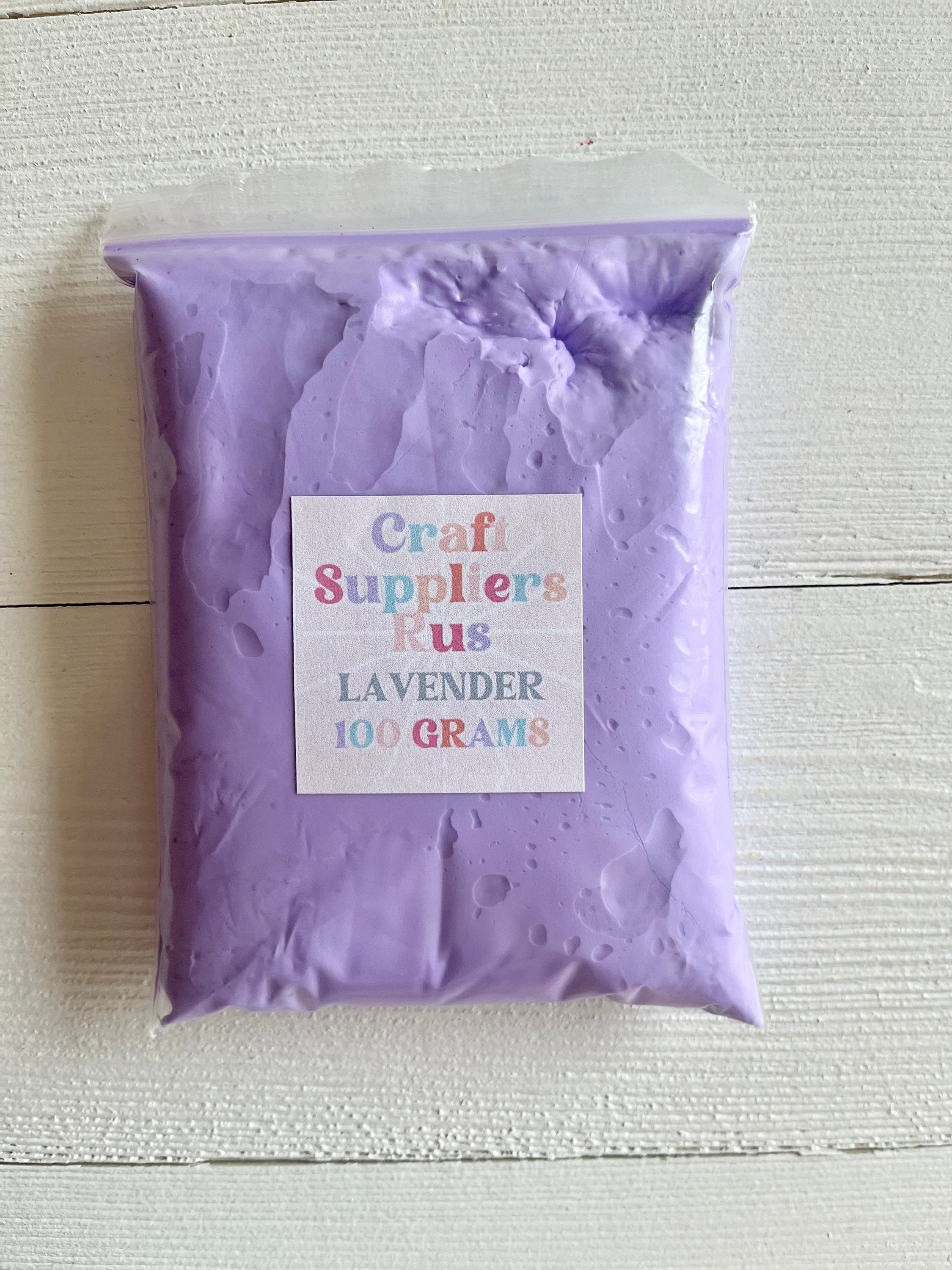 Lavender Foam Air Dry Clay Lavender Modeling Clay Purple - Etsy