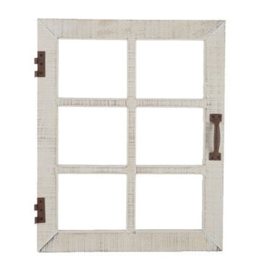 Rustic Window Wall Decor, Farmhouse Window Wall Decor, Window Wall ...