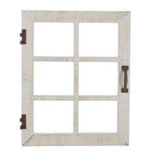 Rustic Window Wall Decor, Farmhouse Window Wall Decor, Window Wall ...