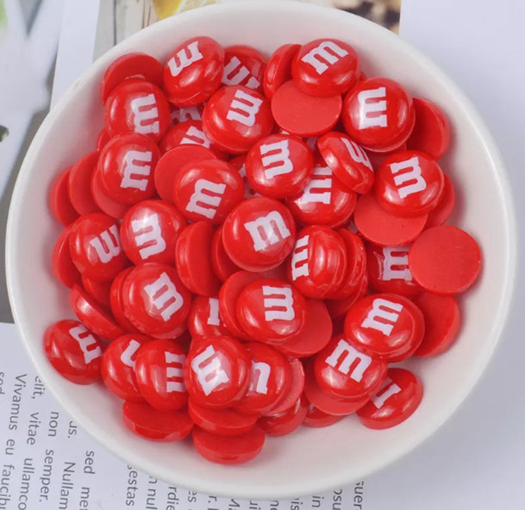 Fake M&ms Candy Cabochons Fake Chocolate Candy Resin - Etsy