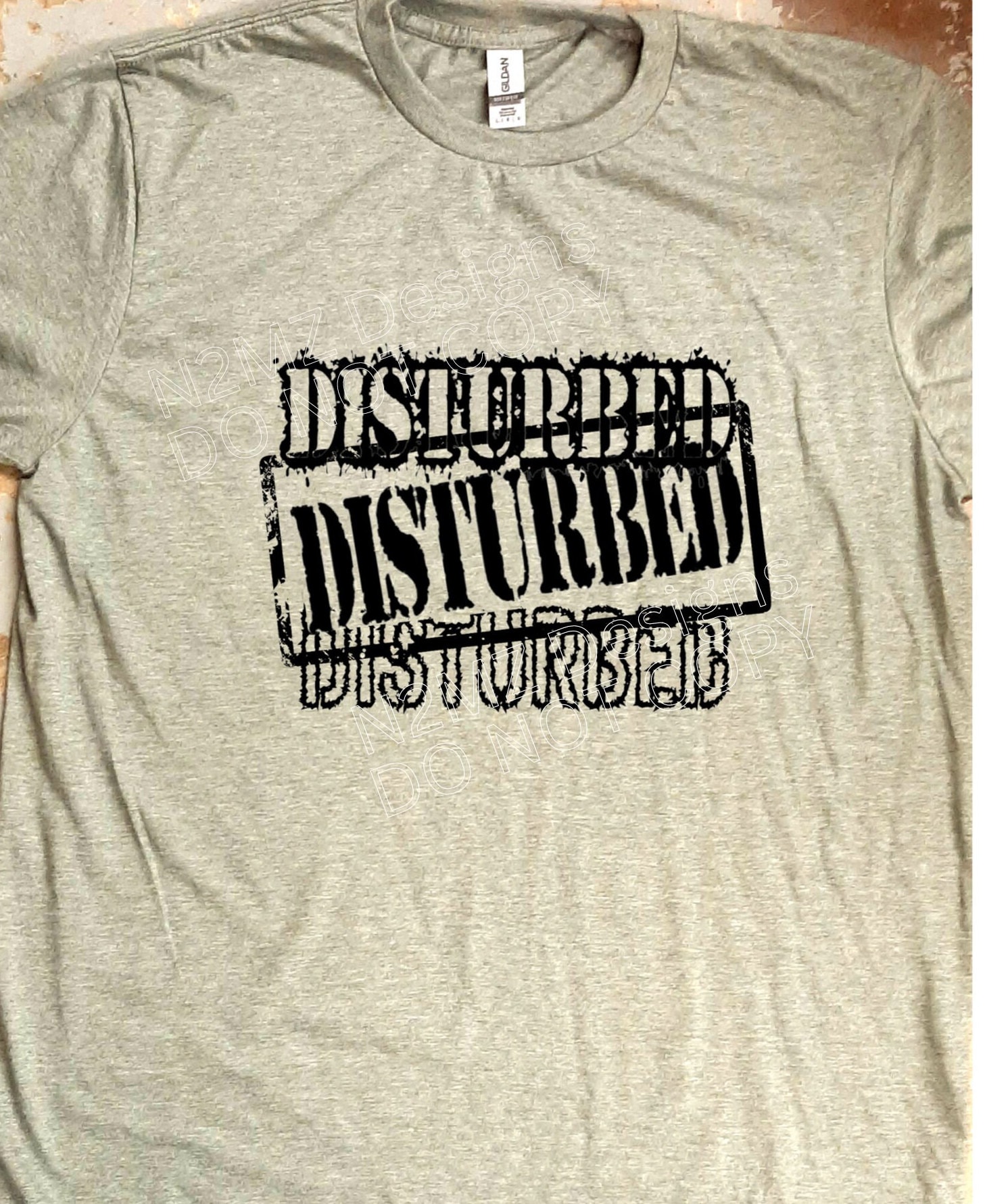 Disturbed, Disturbed, Disturbed PNG Deisgn - Etsy
