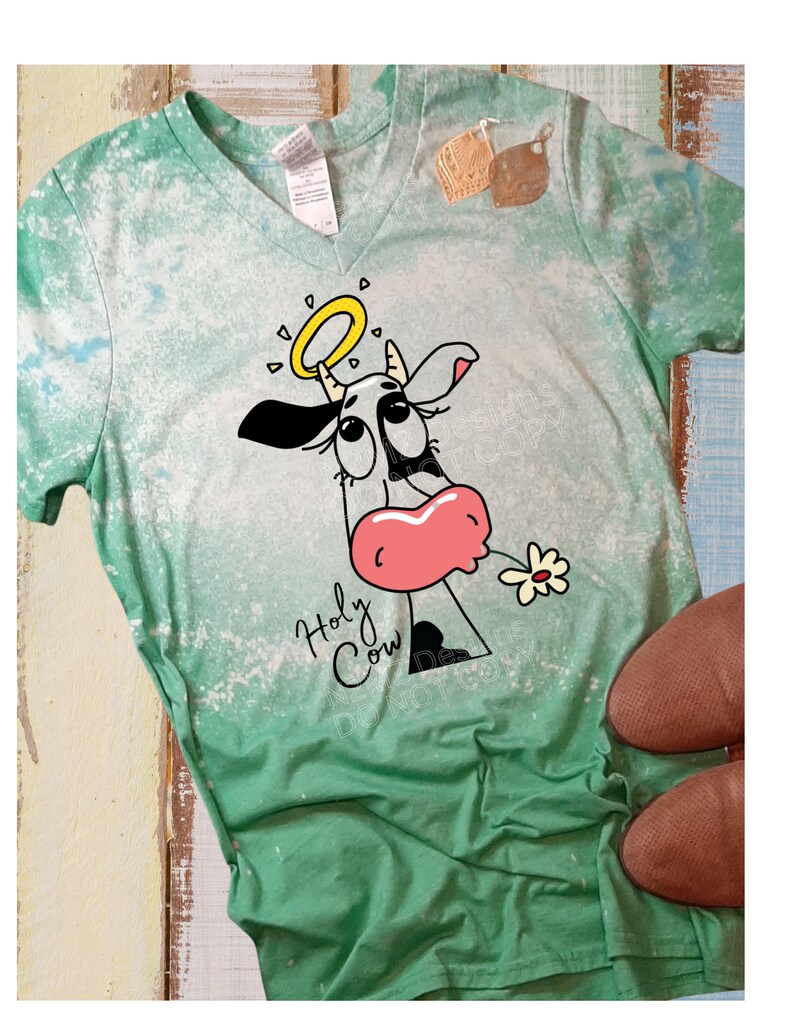 Holy Cow PNG Design - Etsy