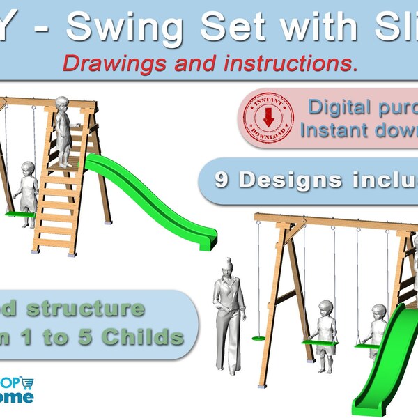 Swingset Plans - Etsy