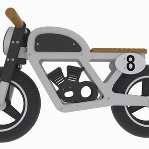 DIY - Plans and Tutorial for Making a Wooden Balance Bike With 10-inch ...