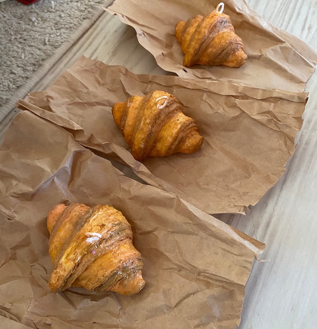 Croissant Candle Set 3,6,9 Croissant Candles With a Lovely Scent ...