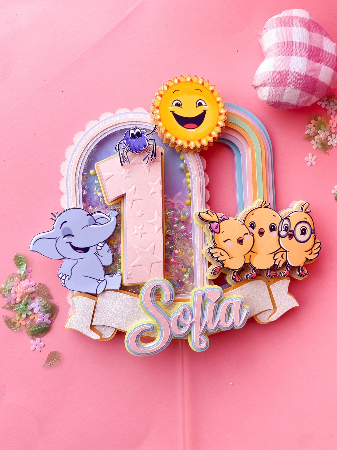 Cánticos Cake Topper, Pollitos Cake Topper,cánticos Party Theme ...