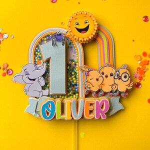 Cánticos Cake Topper, Pollitos Cake Topper,cánticos Party Theme ...