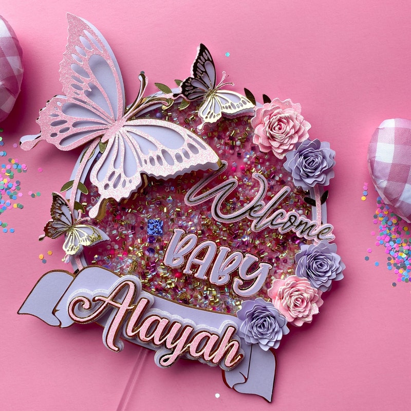 Butterfly Cake Topper - Etsy