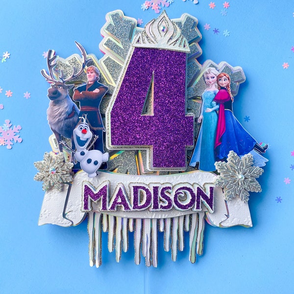Elsa Cake Topper - Etsy
