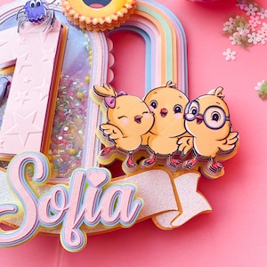 Cánticos Cake Topper, Pollitos Cake Topper,cánticos Party Theme ...