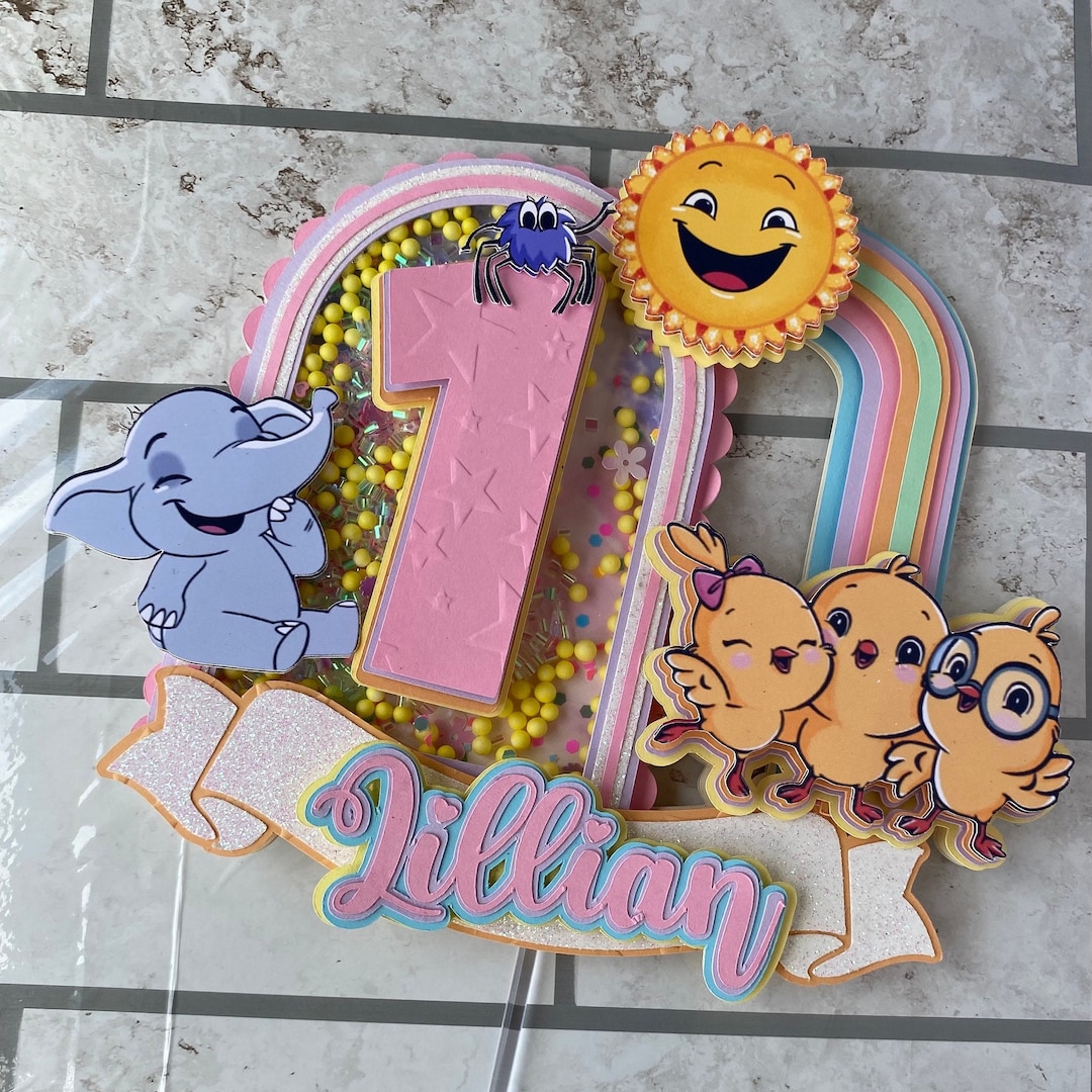 Cánticos Cake Topper Pollitos Cake Toppercánticos Party - Etsy