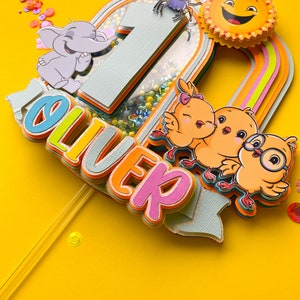 Cánticos Cake Topper, Pollitos Cake Topper,cánticos Party Theme ...