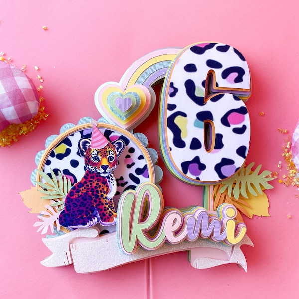 Cheetah Birthday Cakes - Etsy