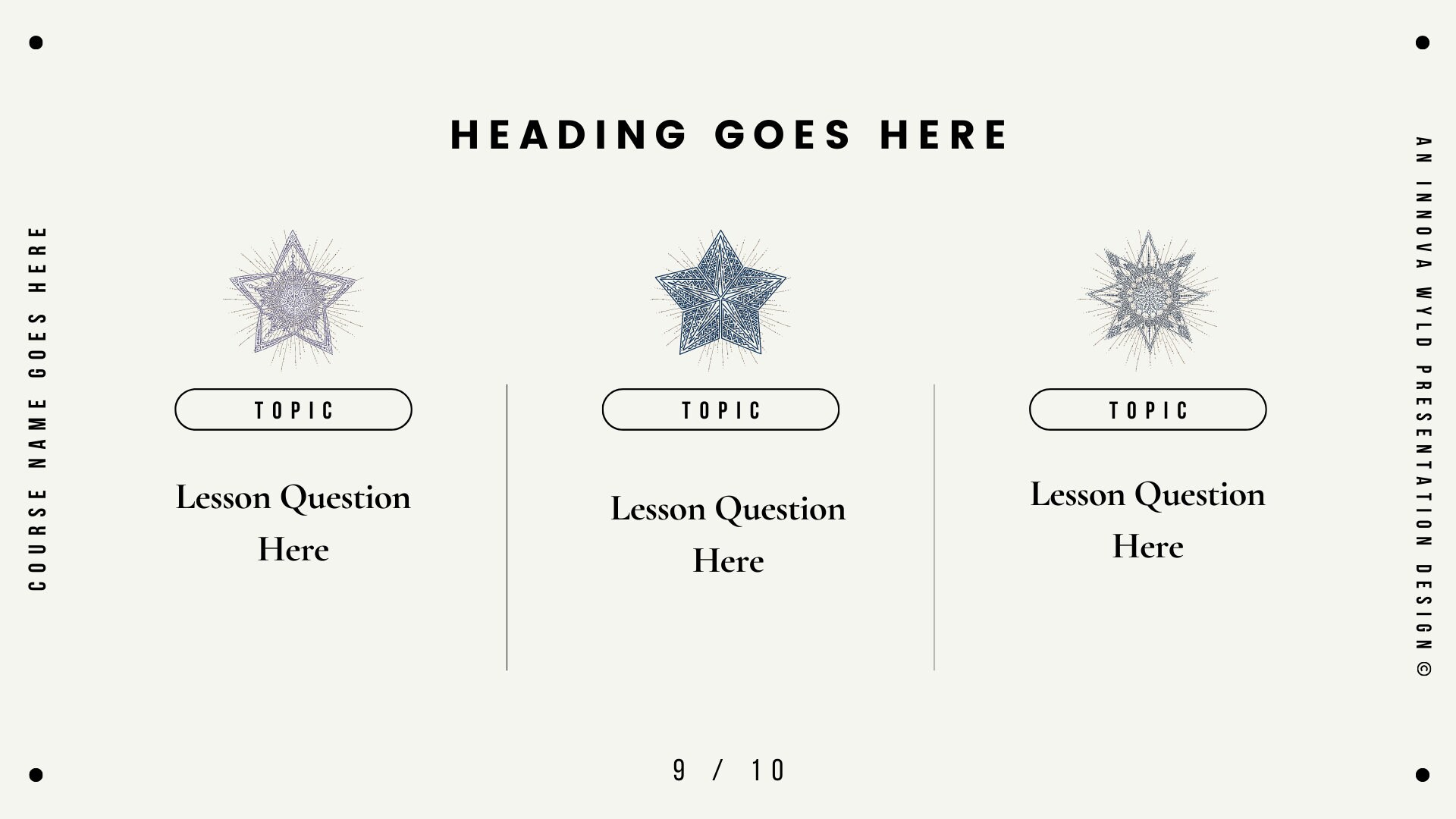 Celestial Gaze Presentation Template Canva Customizable Business ...