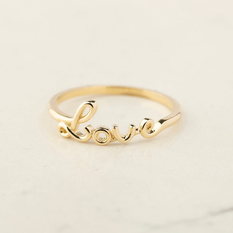 Gold Couple Rings - Etsy