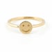 14K Solid Gold Smiley Face Ring: Happy Emoji Signet - Etsy