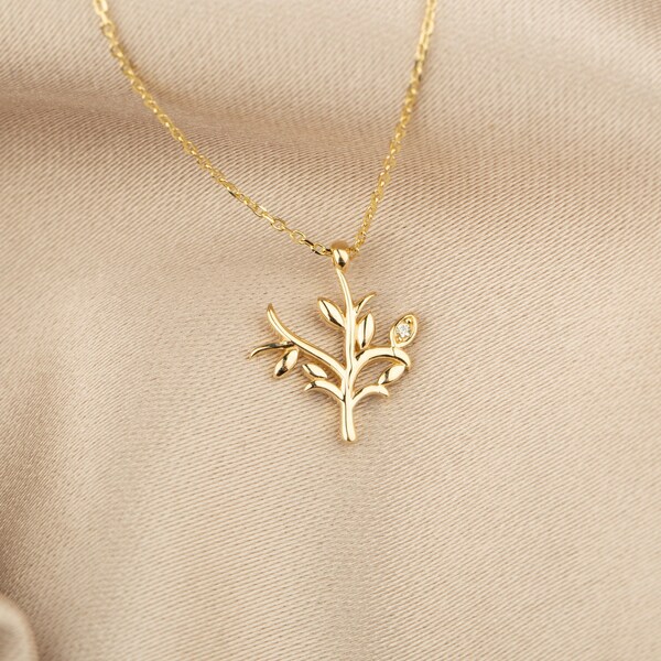 Tree Branch Necklace - Etsy