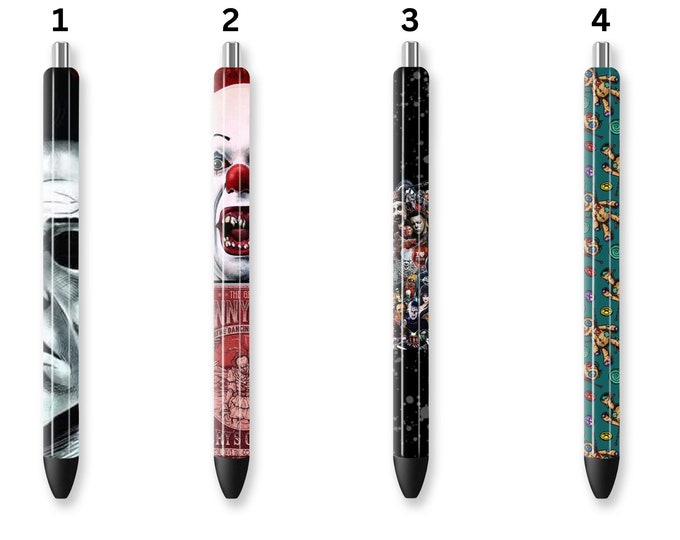 Horror Inkjoy Glitter Pens - Etsy