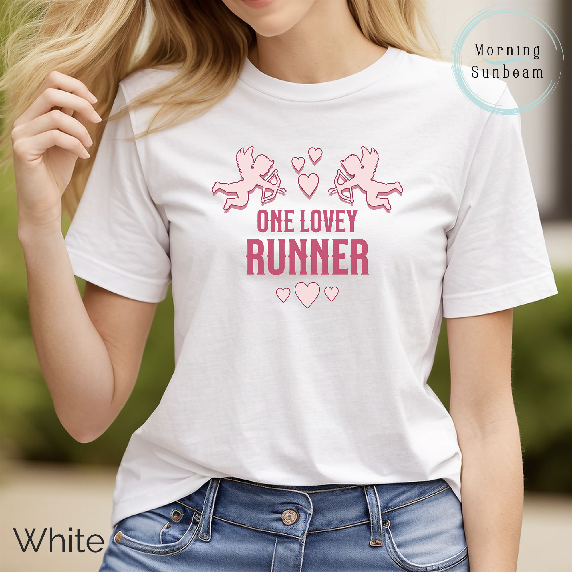 On Lovey Runner Shirt: Romantic Valentines Day Tee Ideal Gift - Etsy
