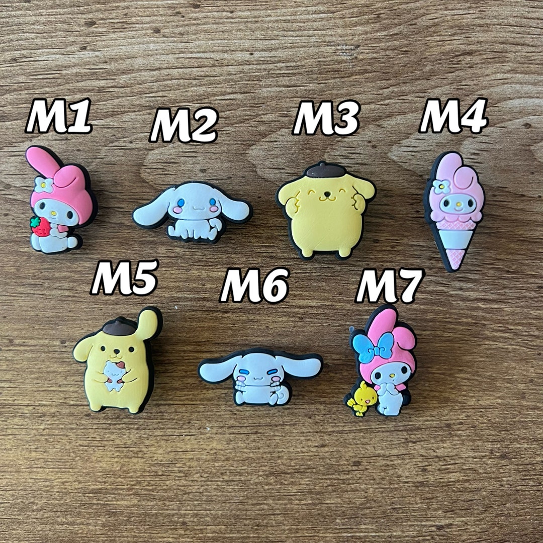 My Melody Charms, Shoe Pins, Shoe Charms, Shoe Decoration, Sanrio Shoe ...