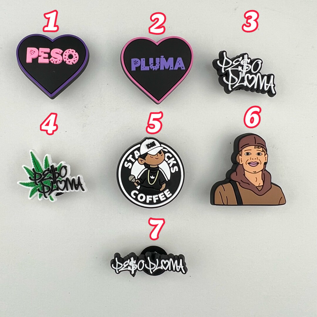 Peso Pluma Charms/shoe Decoration/shoe Pins - Etsy