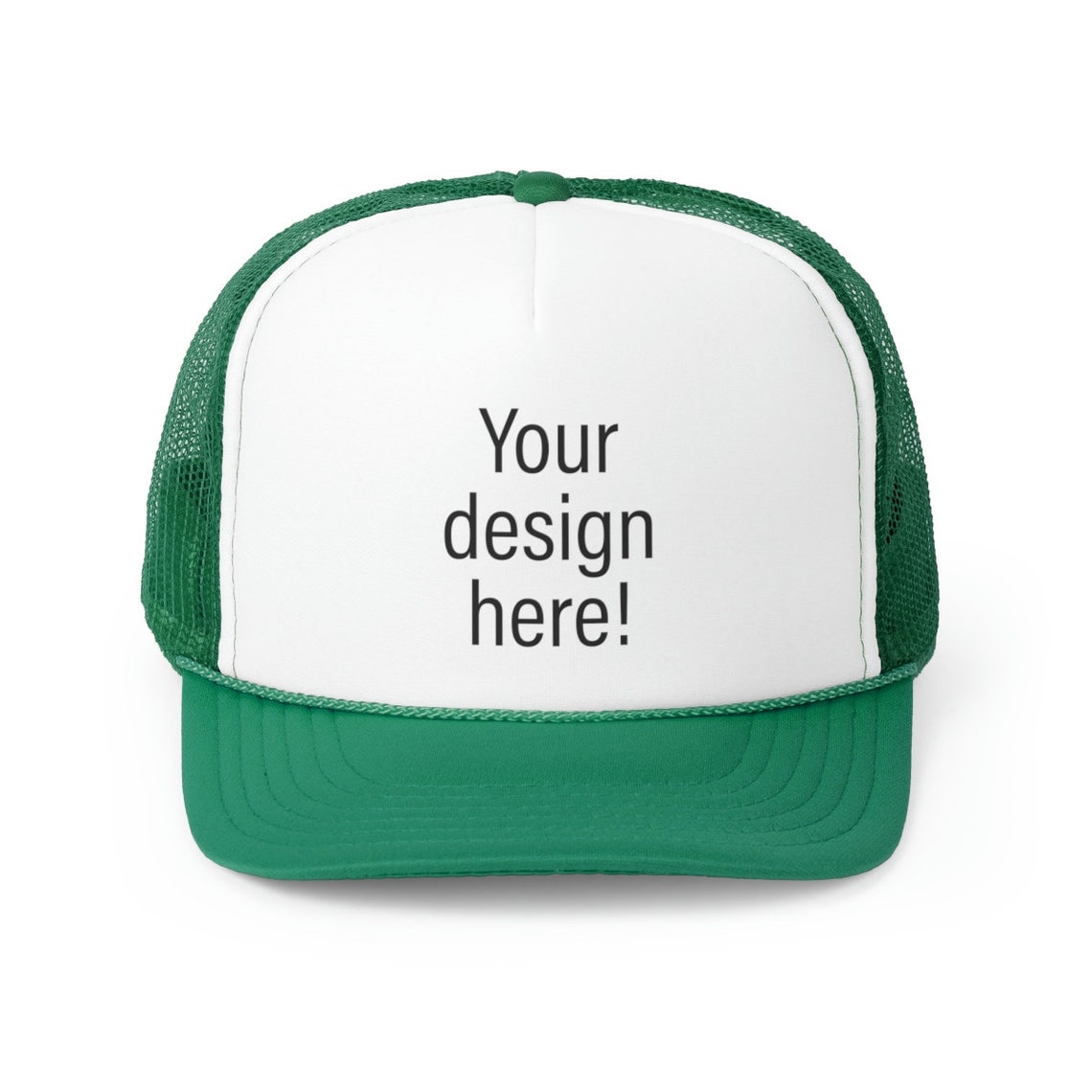 Customizable Trucker Hat, Custom Foam Trucker Hat, Custom Logo Trucker ...