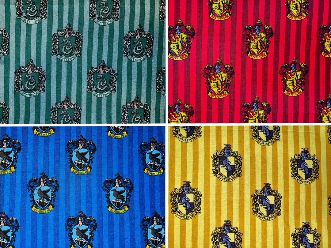 Harry Potter Hogwarts Licnesed Fabric, by Camelot, Gryffindor ...