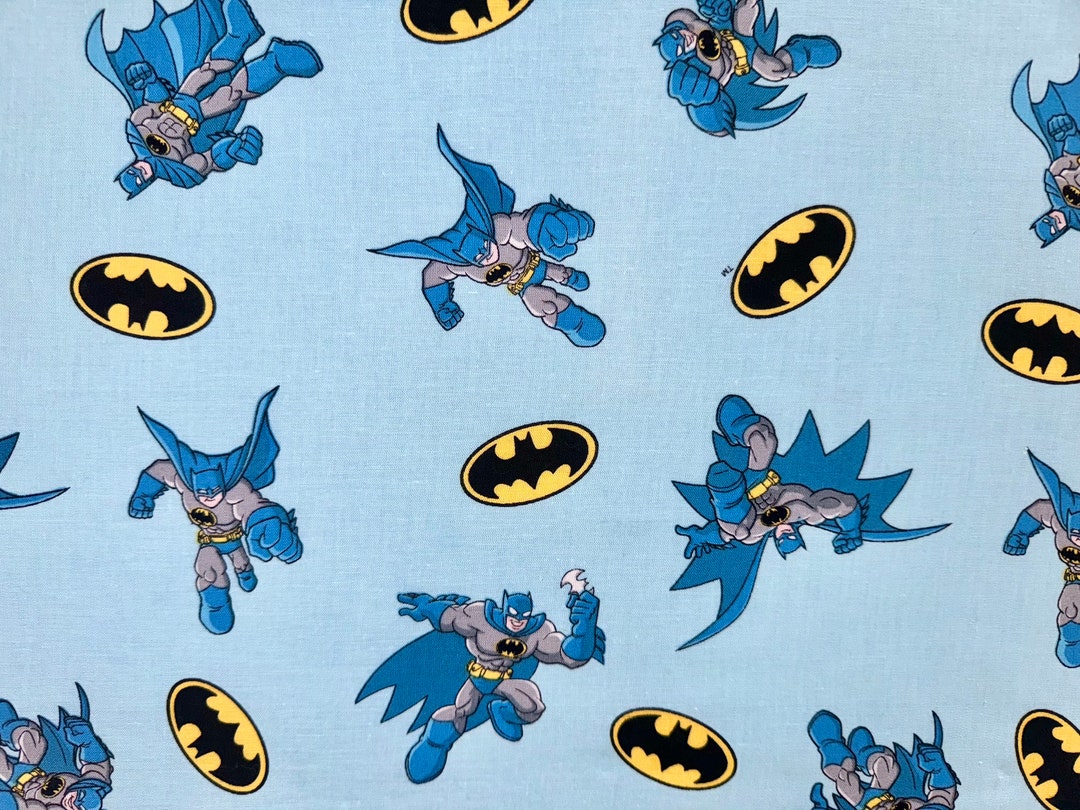 Batman Licensed Fabric, DC Comics, David Textiles (cotton, Fat Quarter ...