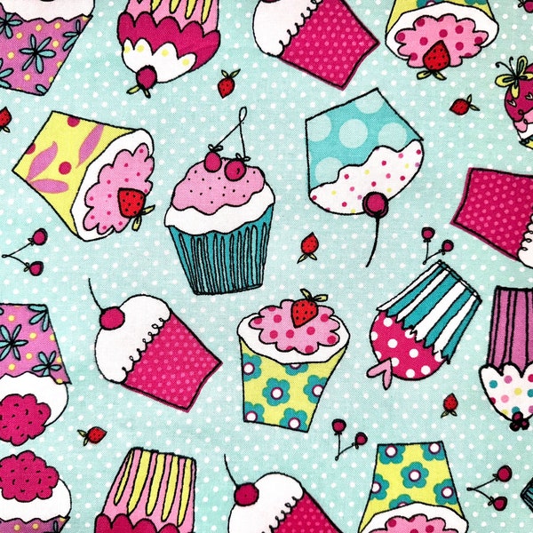 Cupcake Fabric - Etsy