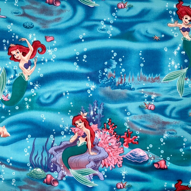 Mermaid Fabric - Etsy